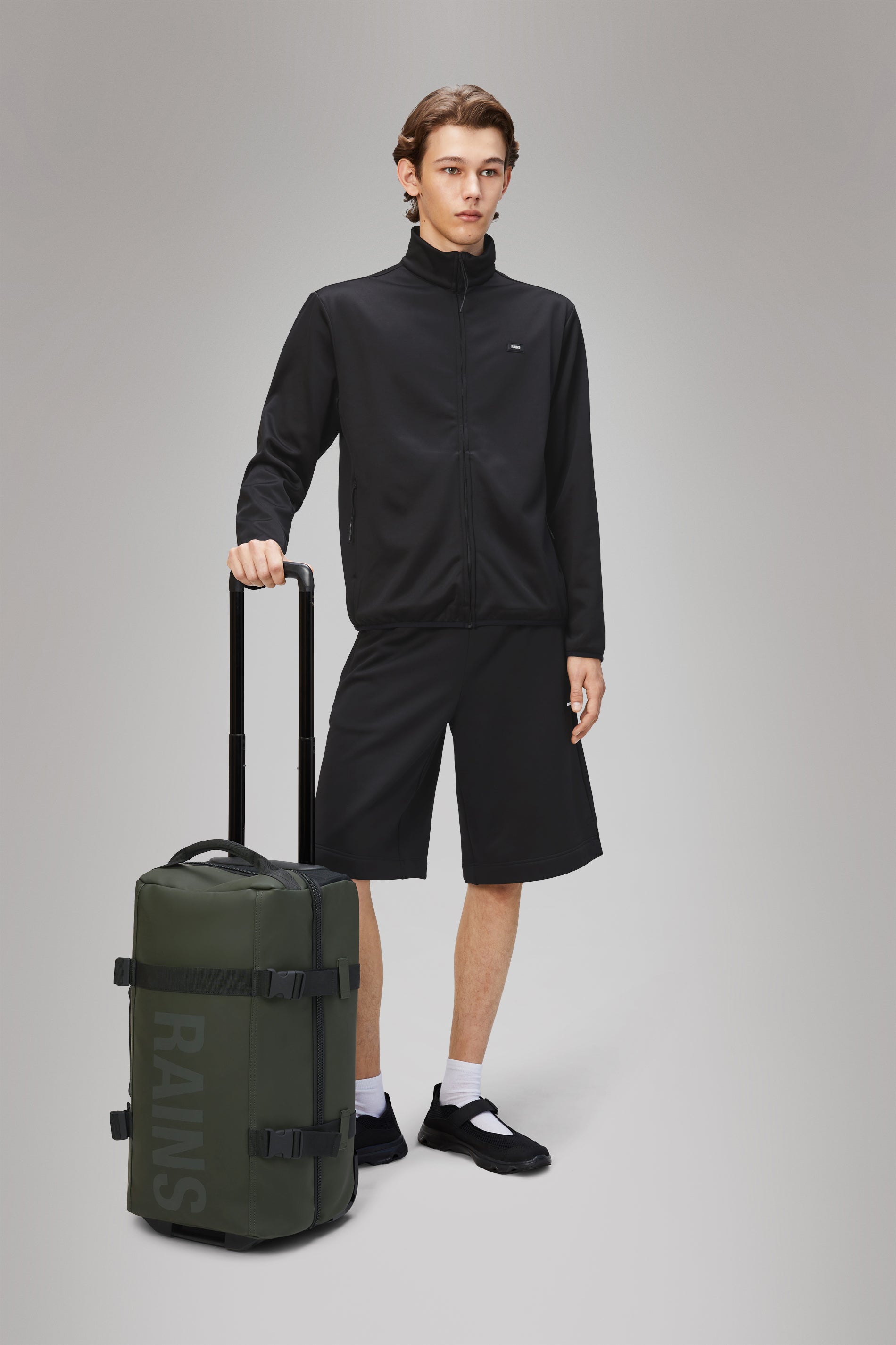 Rains® Texel Cabin Trolley in Black for $350 | Free Shipping