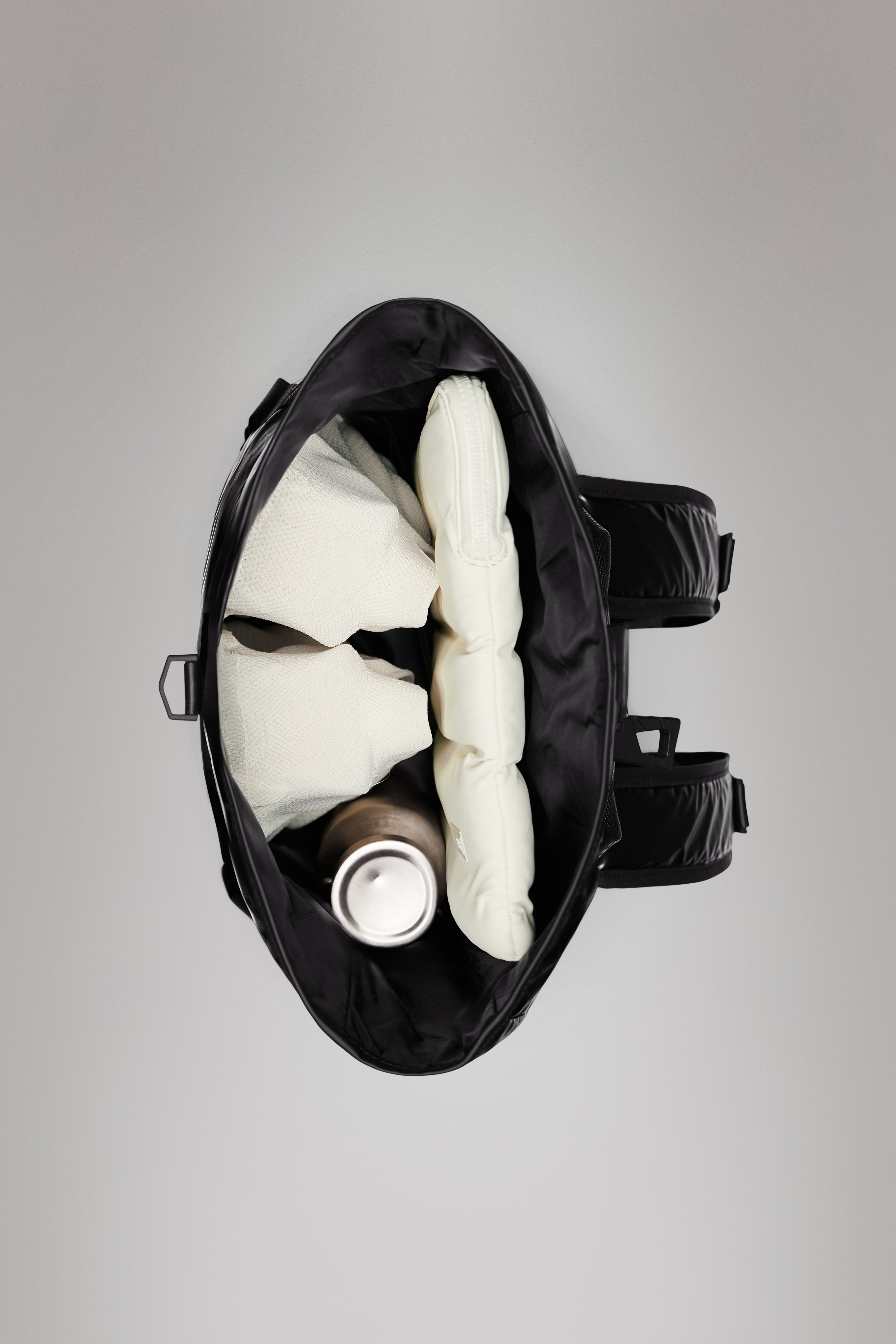 Rains® Sibu Rolltop Rucksack in Black for $170 | Free Shipping