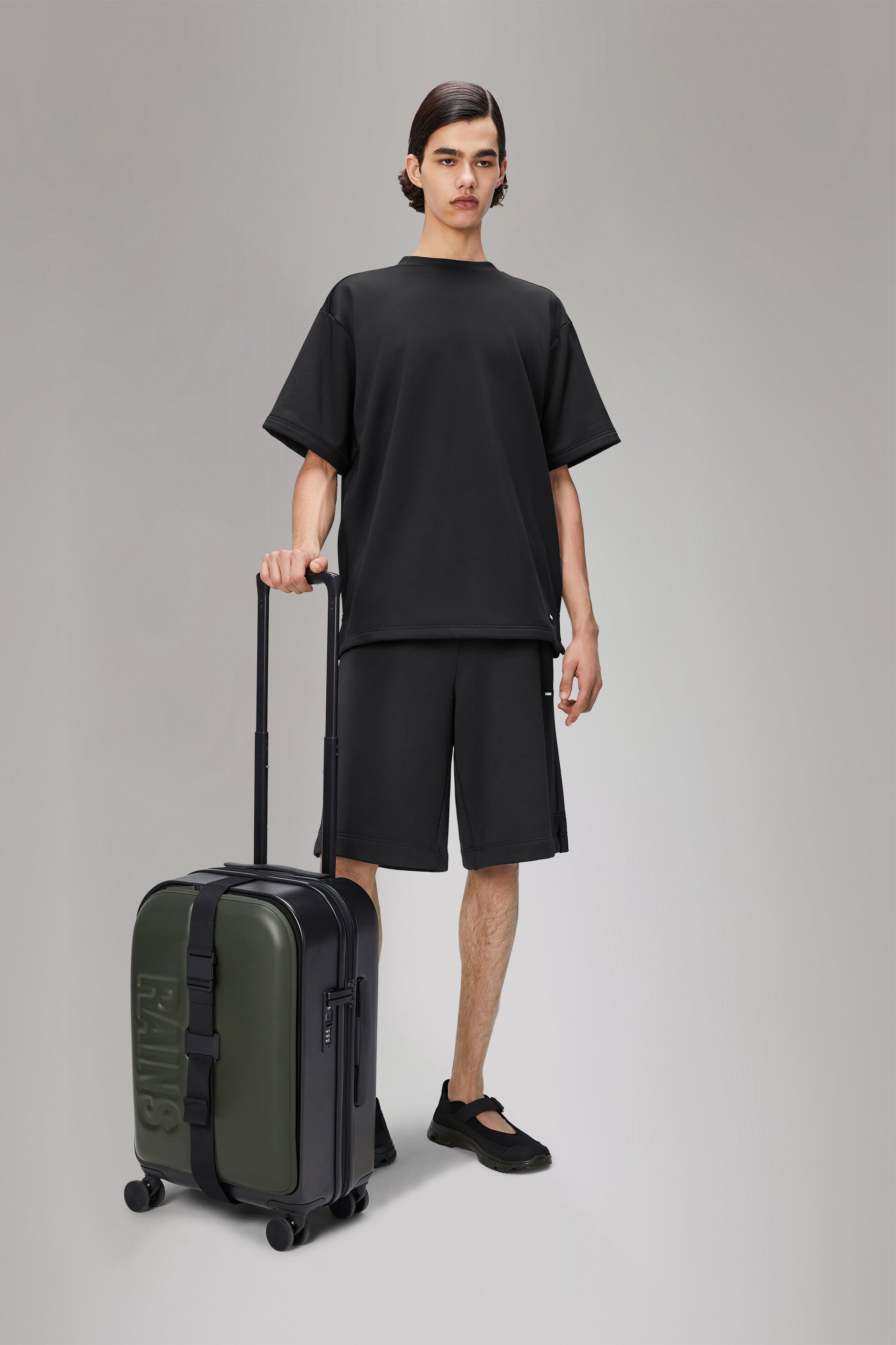 Rains® Texel Cabin Trolley in Black for $350 | Free Shipping