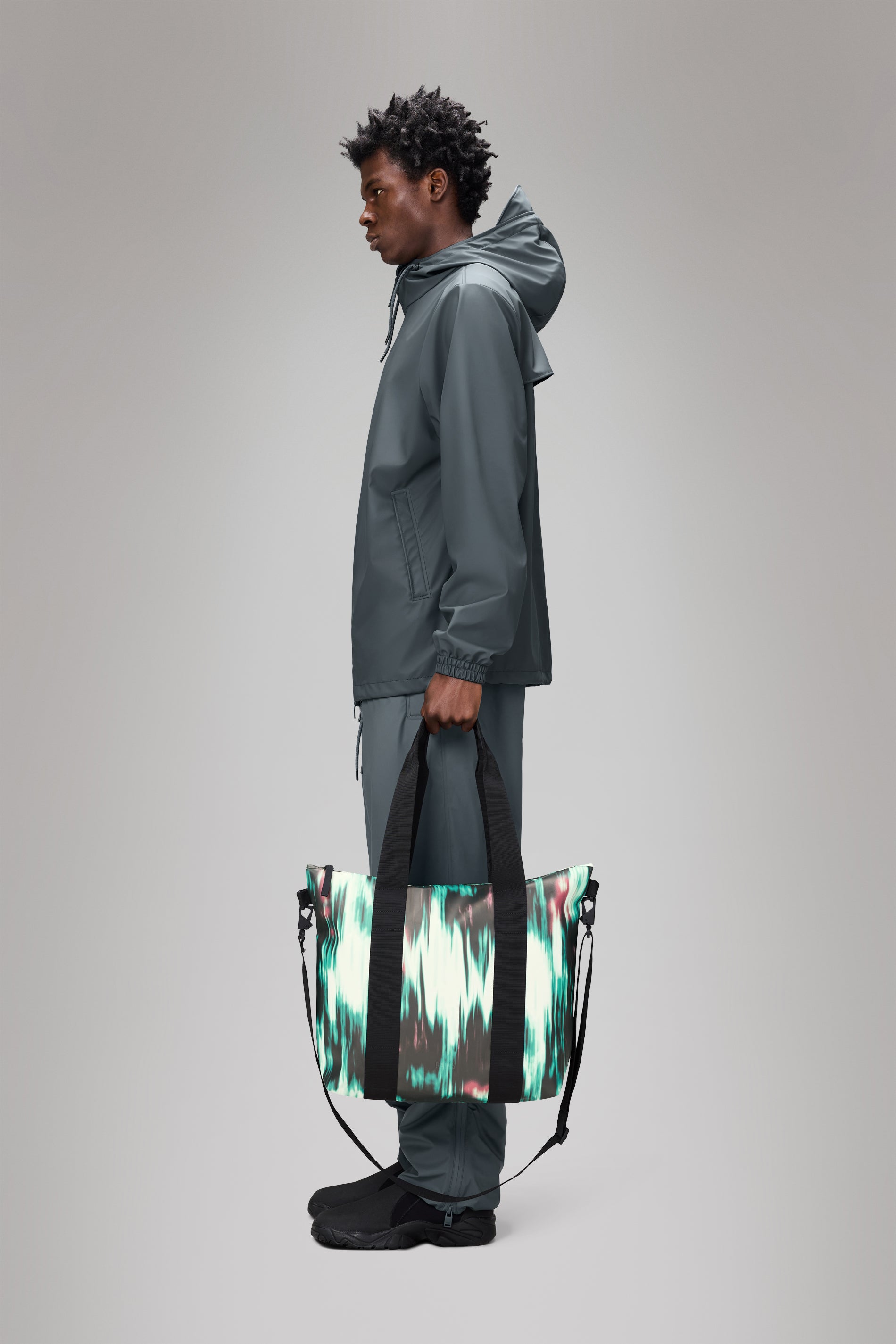 Rains® Tote Bag Micro in Black for $80 | Free Shipping