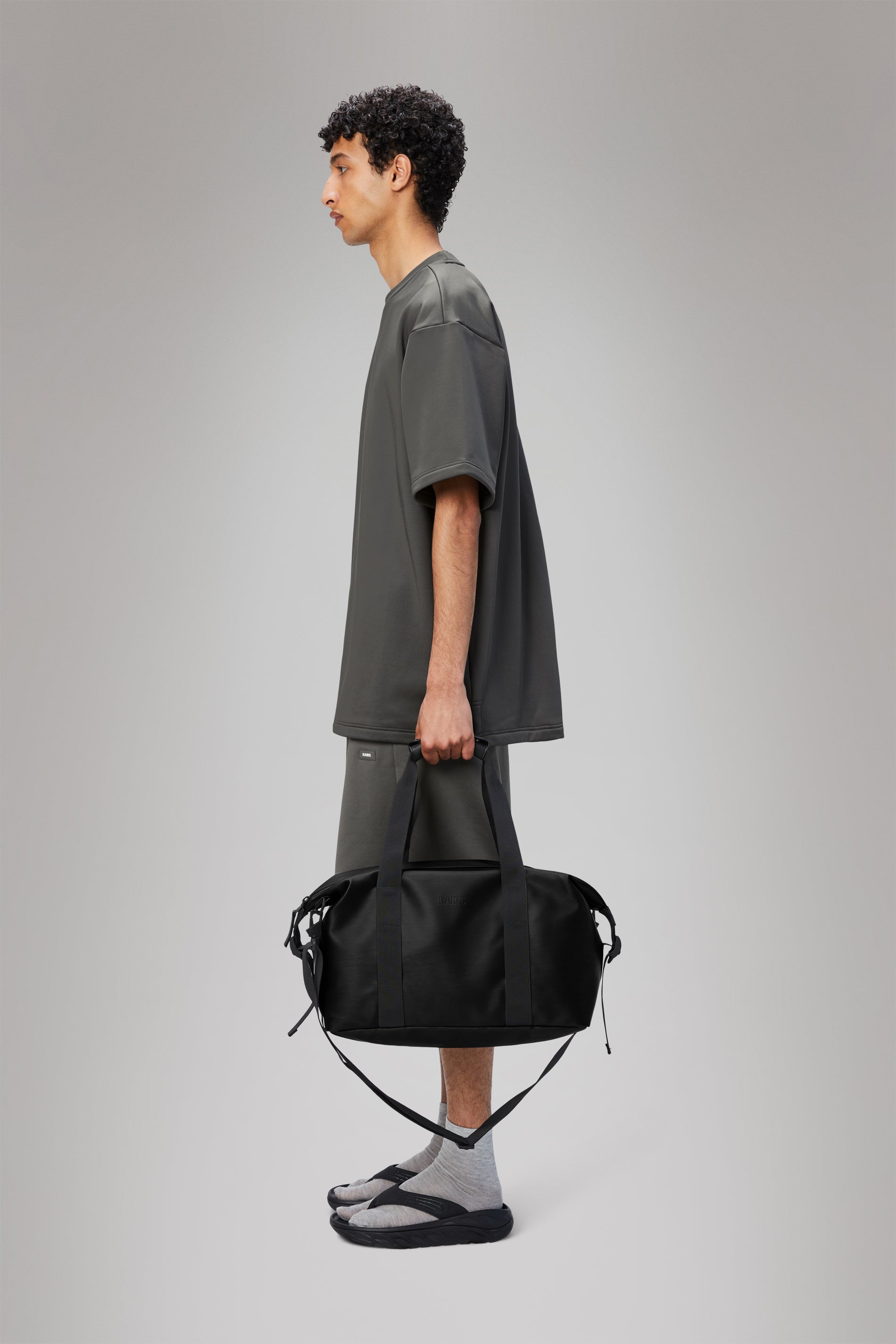 Rains® Hilo Weekend Bag Small in Black for $95 | Free Shipping