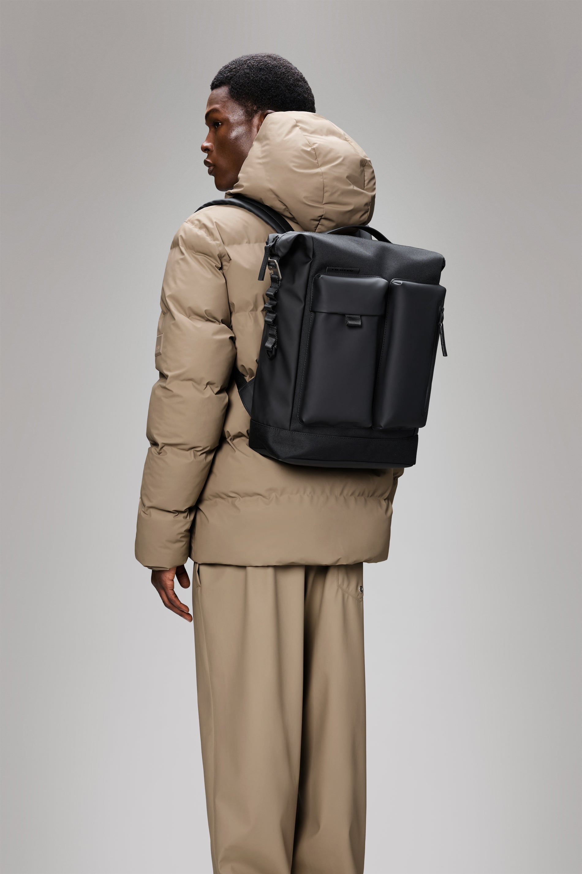 Rains® Book Daypack in Black for $150 | Free Shipping