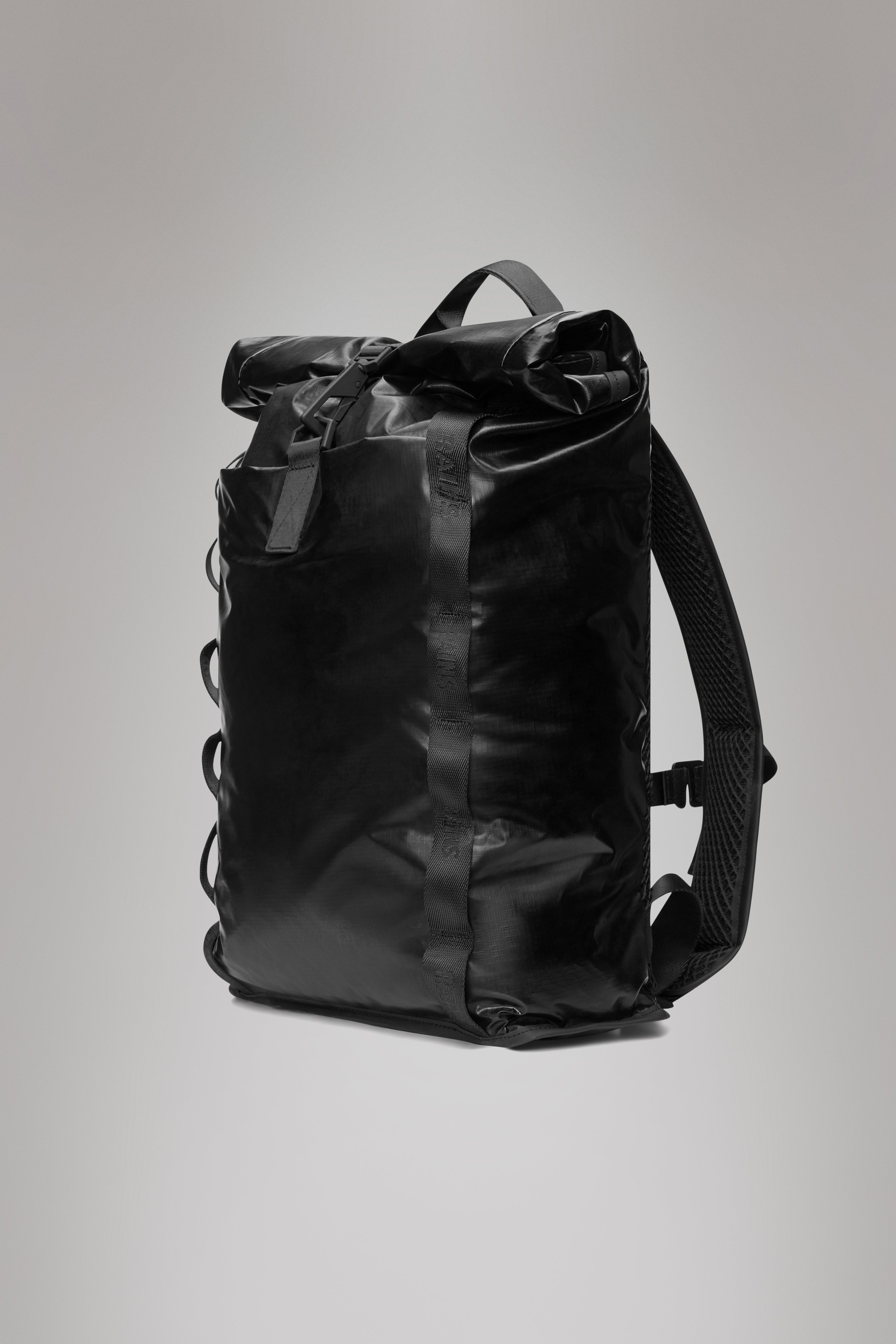 Rains® Sibu Rolltop Rucksack in Black for $170 | Free Shipping