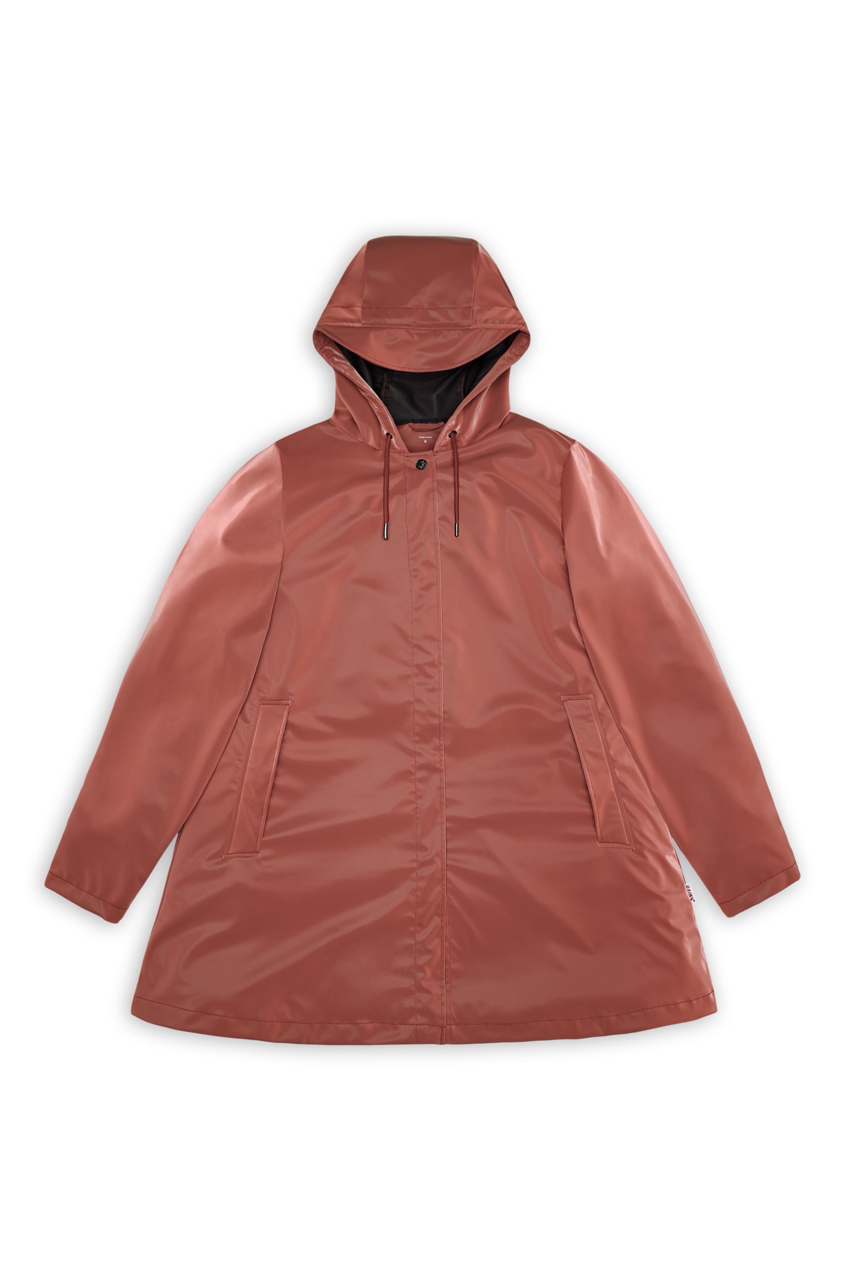 Rains® A-Line W Jacket in Black for $150 | Free Shipping