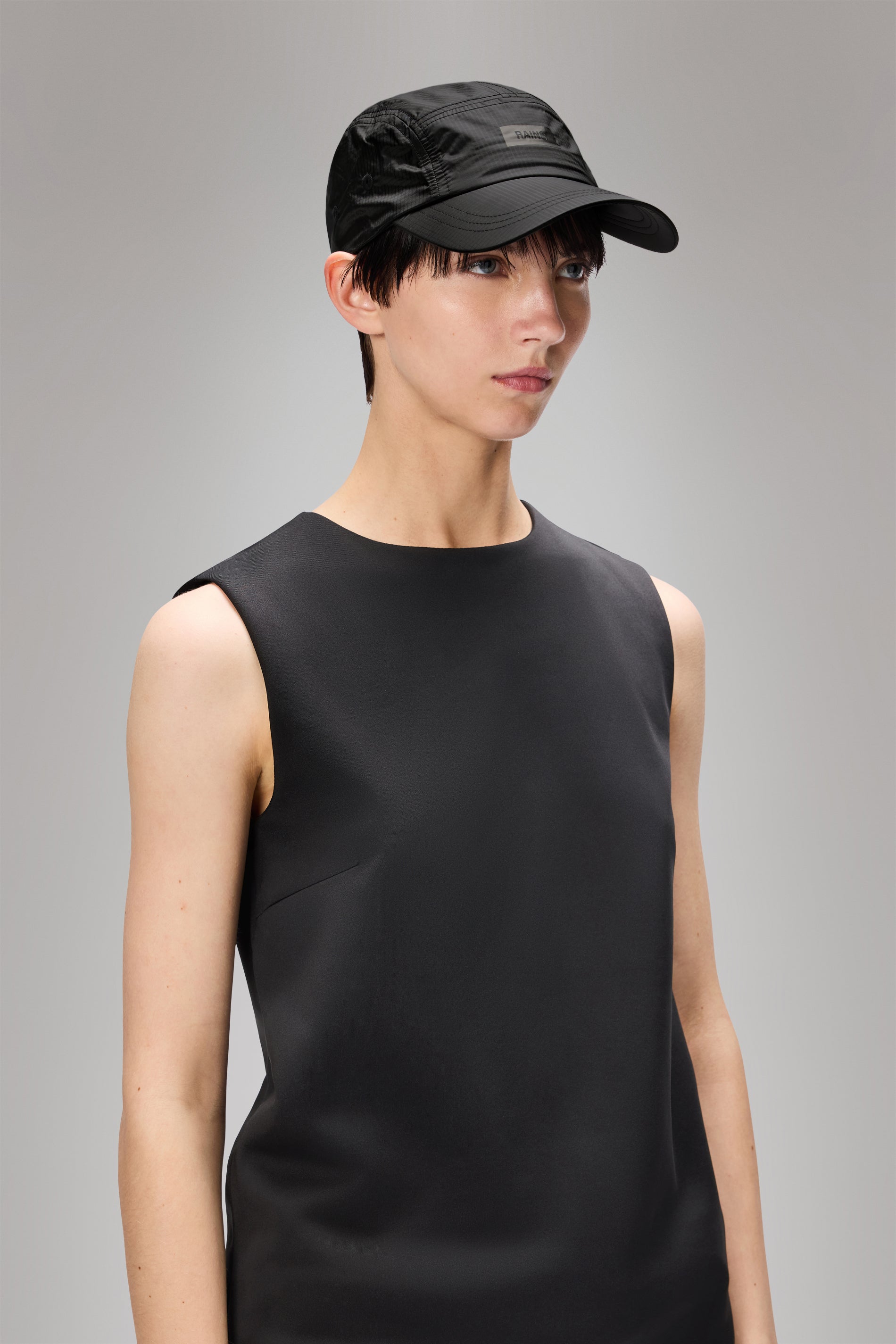 Rains® 5 Panel Ripstop Cap in Black for $57 | Free Shipping