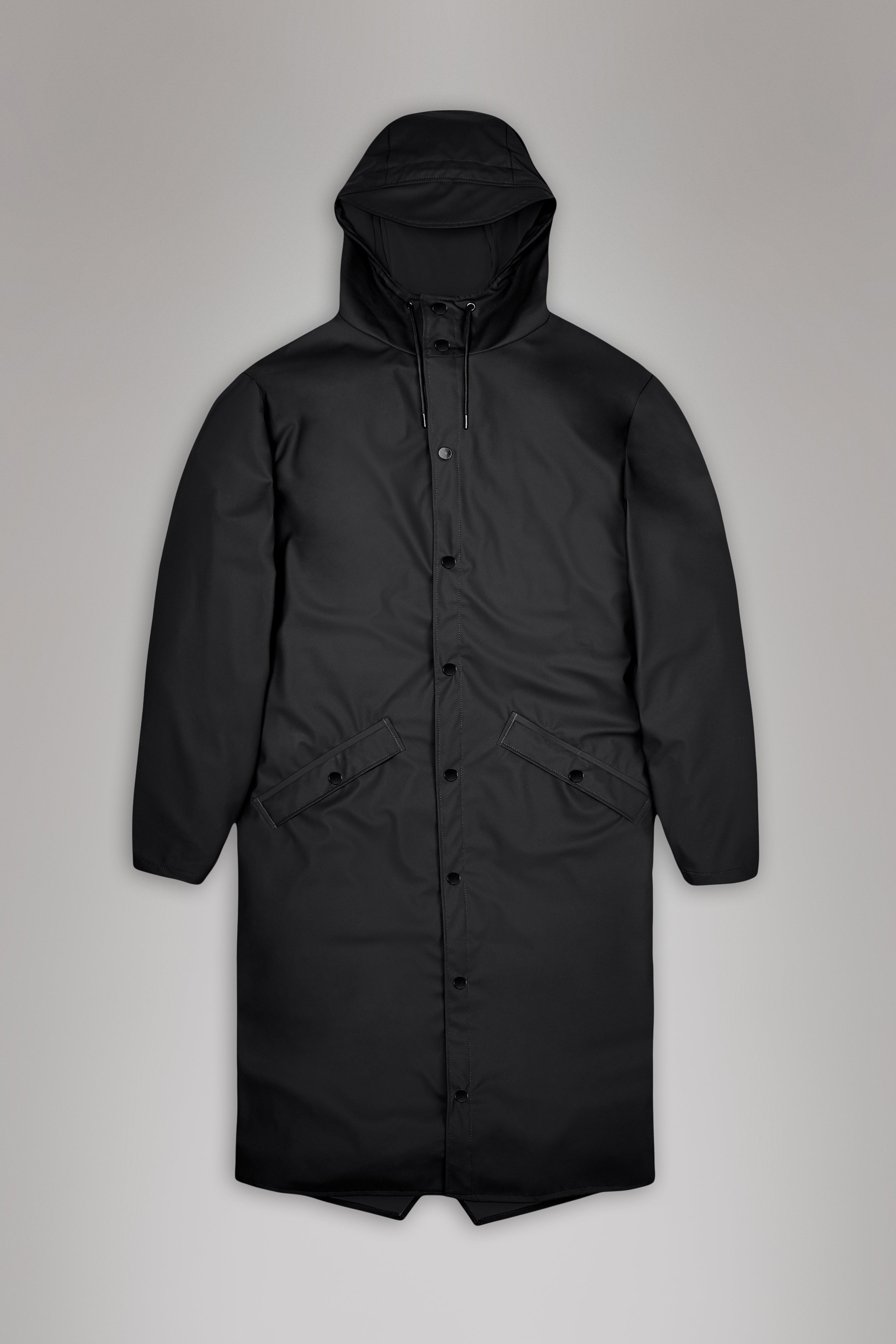 Rains® Longer Jacket in Black for $140 | Free Shipping
