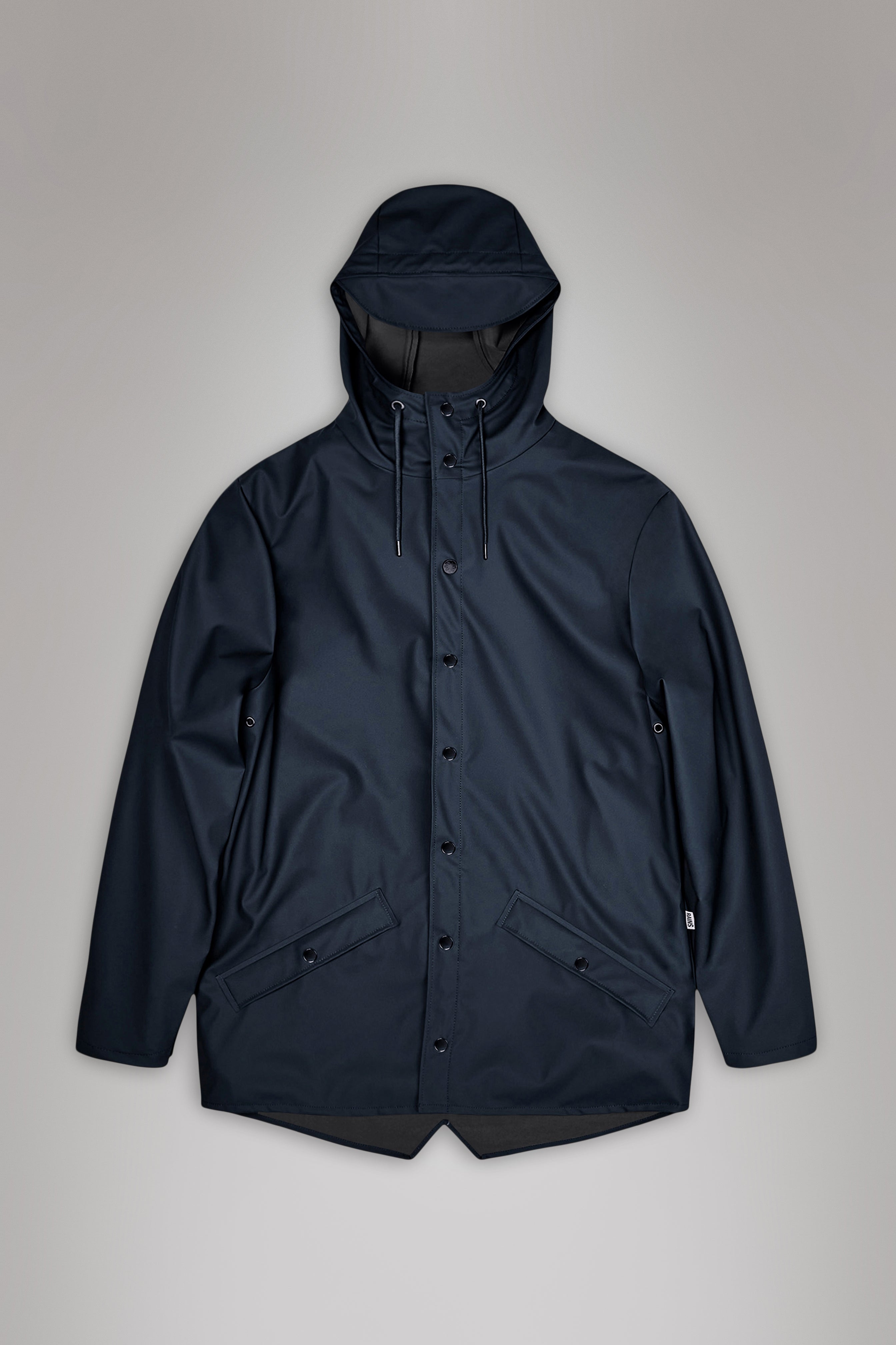 Rains® A-Line W Jacket in Black for $150 | Free Shipping