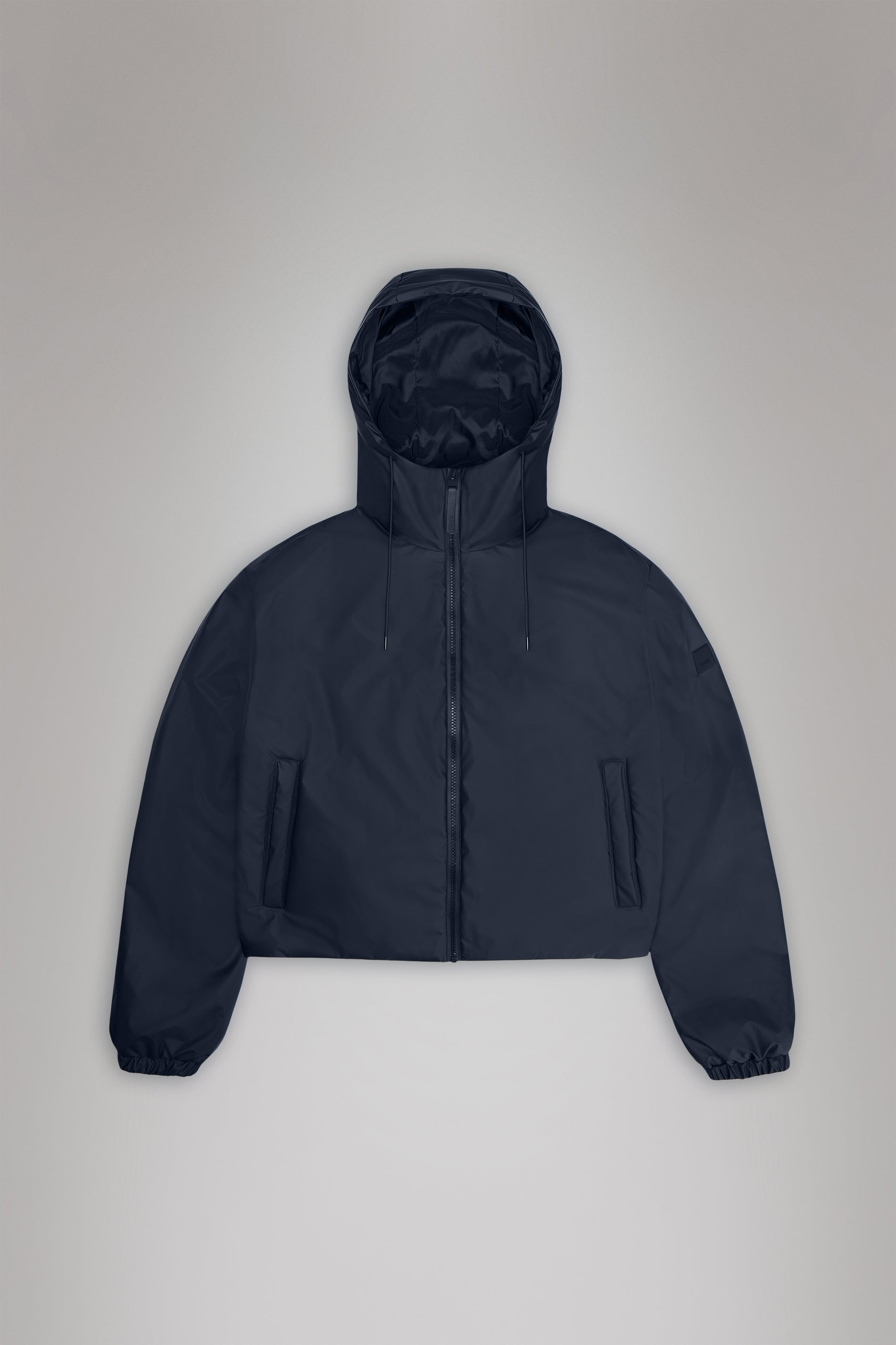 Rains® Lohja Short Insulated Jacket in Navy for $240 | Free Shipping